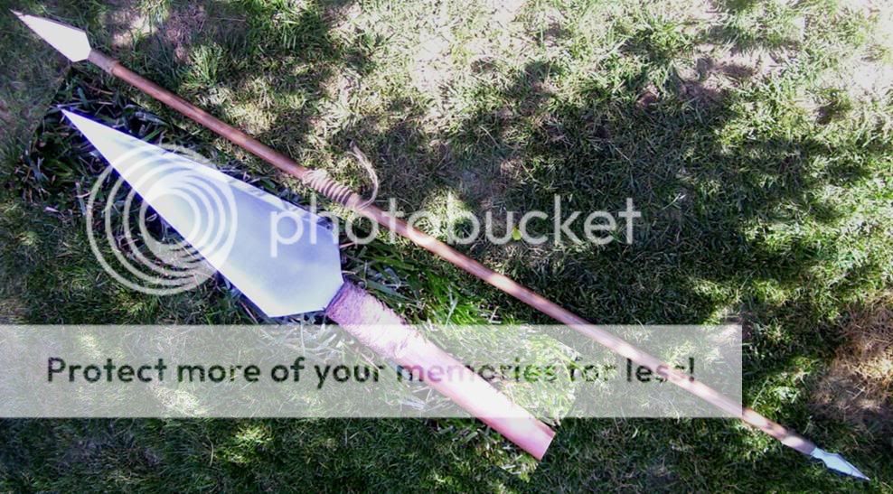 Spartan Dory Spear Upgraded with Silver Polished Tips | BladeForums.com