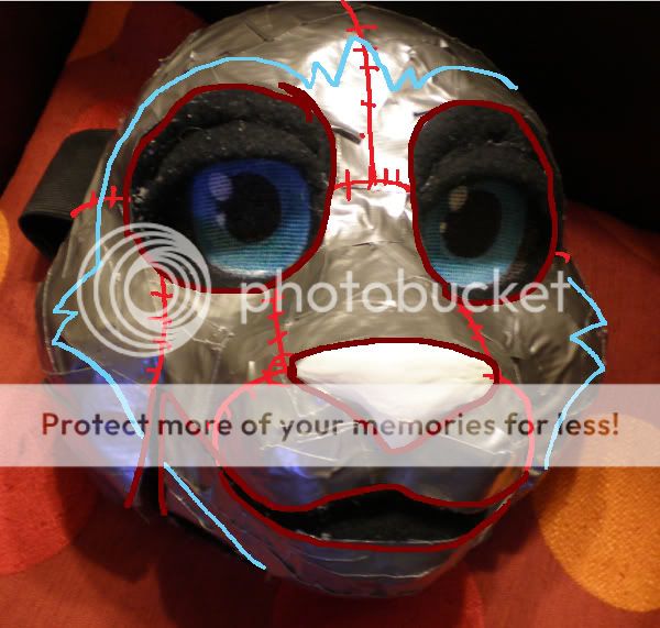 Tape pattern help please?: fursuit — LiveJournal